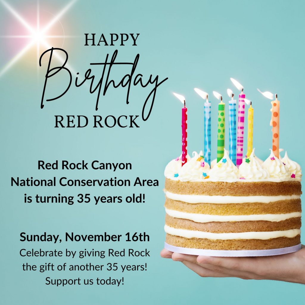 Get Involved. Gift Smart. Give Back. - Save Red Rock Canyon